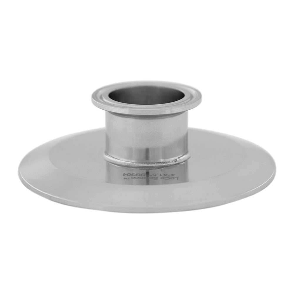 Tri Clamp Flat Reducer 4" x 1.5" | LoCo Science