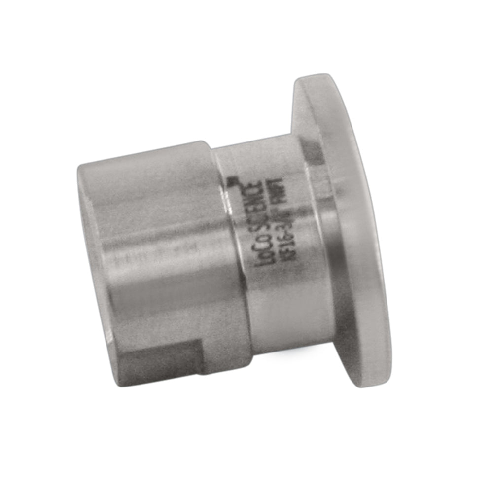 KF-16 Flange to 3/8" NPT Female Vacuum Fitting Adapter