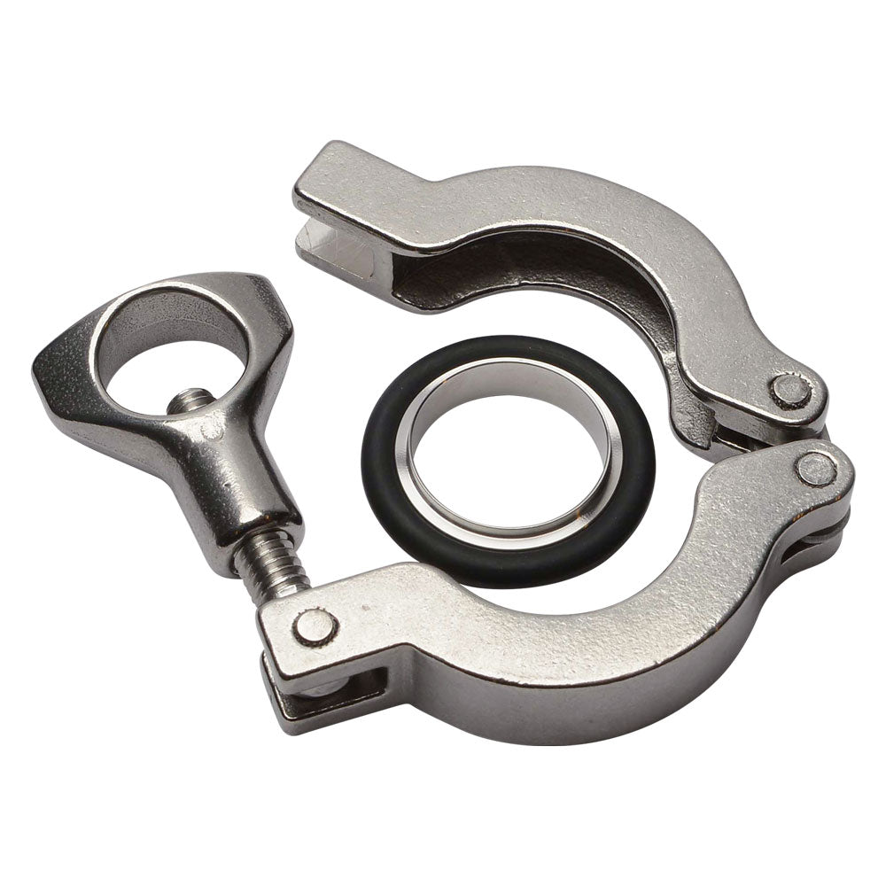 KF-25 Vacuum Clamp | Stainless Steel | LoCo Science