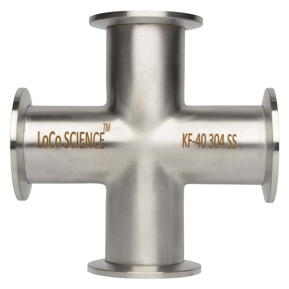 KF-40 Vacuum Cross | LoCo Science